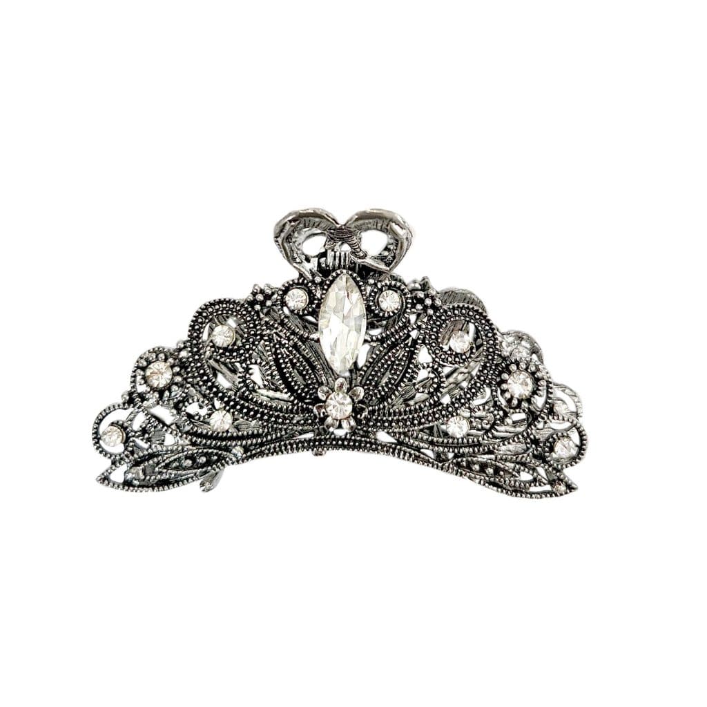 SH7757 Elegant Crystal Filigree Hair Clamp SHSales Jewellery sh7757-elegant-crystal-filigree-hair-clamp-shsales-jewellery