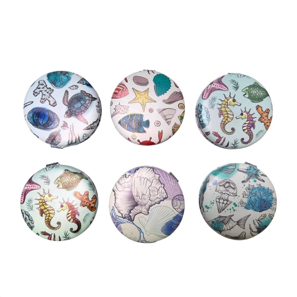 SH81078 Assorted Summer Sea Designs Compact Mirrors | SHSales Jewellery ...