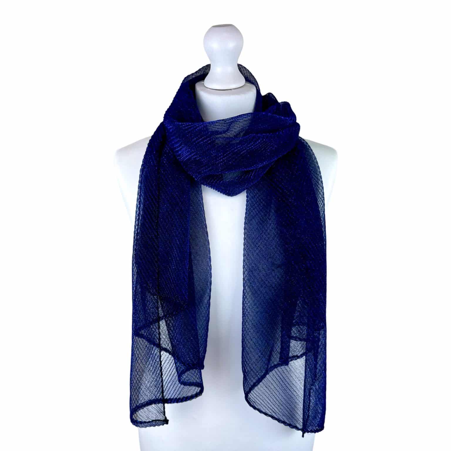 SHLX921 Elegant Evening Crinkle Scarf with Glitter Finish | SHSales ...