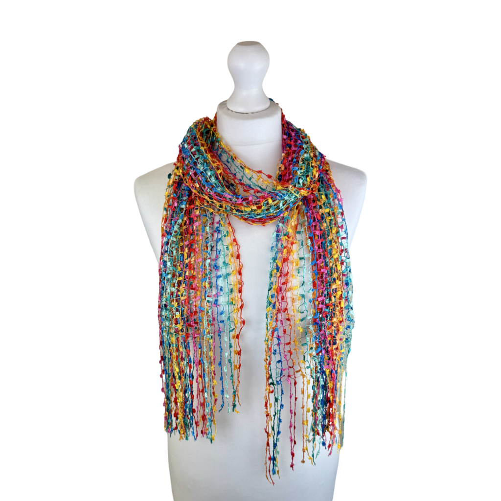 SHMS1158 Woven Multi-colour Summer Scarf (Colour as Shown) | SHSales ...